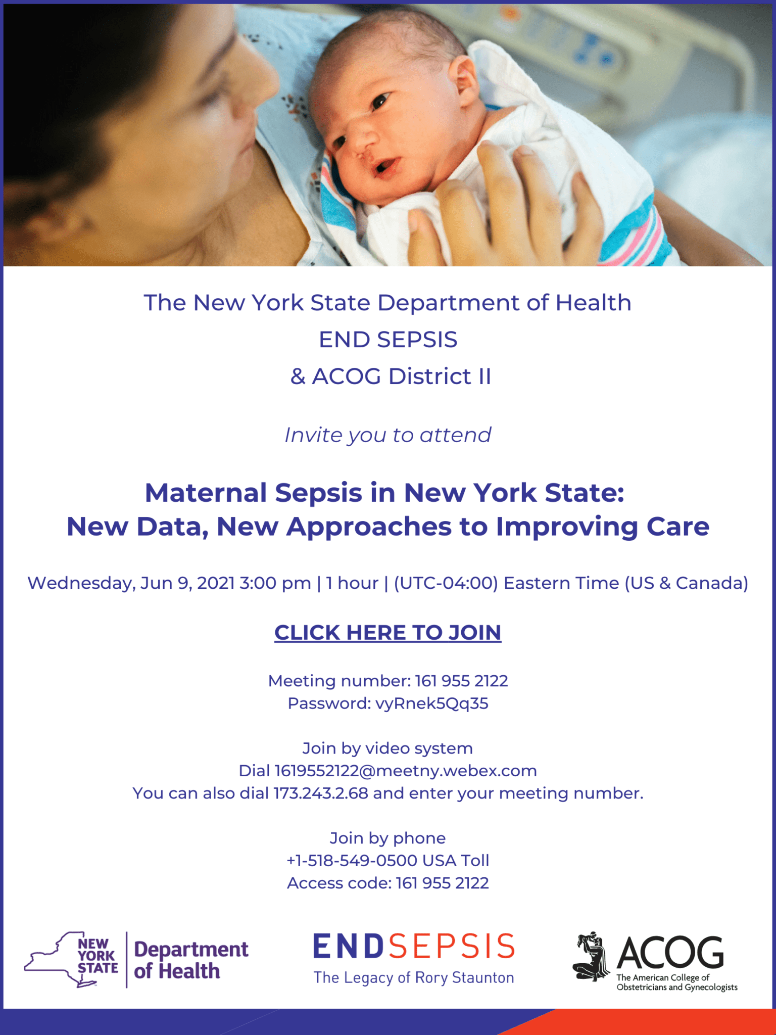 View Our Maternal Sepsis Webinar On Demand! - End Sepsis