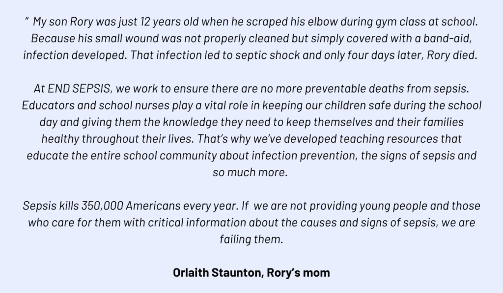 Sepsis in Schools - End Sepsis