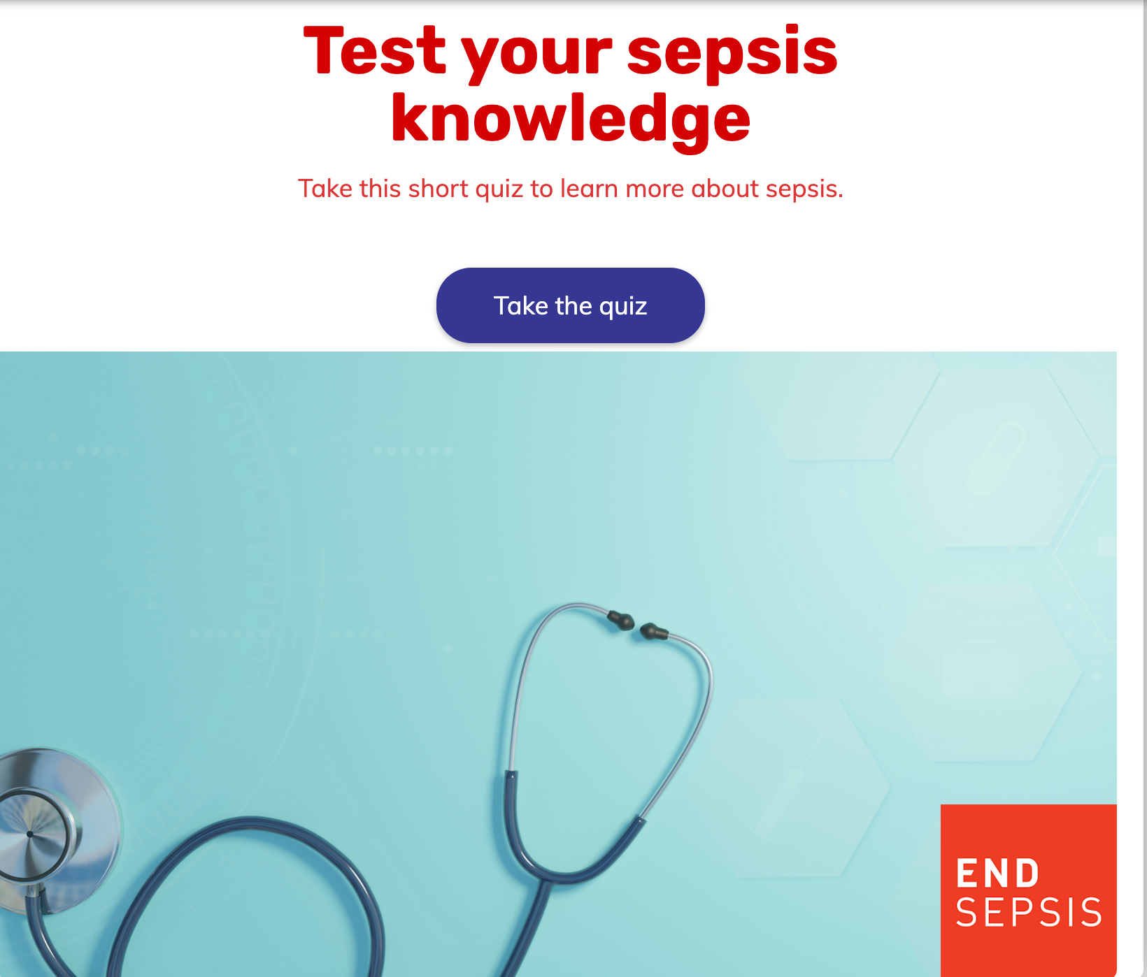 Test Your Knowledge: What Is Sepsis? - End Sepsis